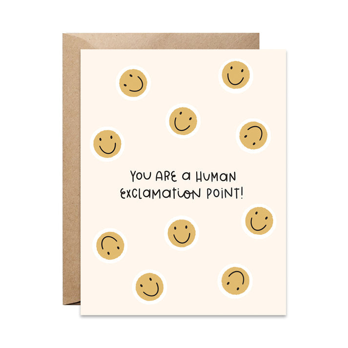 Human Exclamation Point Card – Got it Made