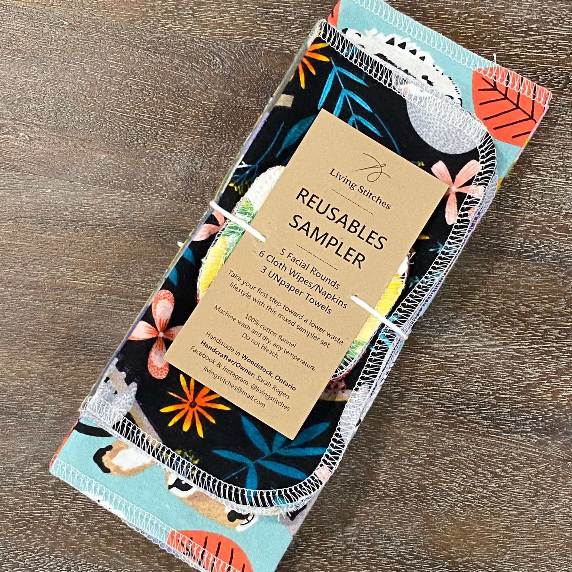 Reusables Sampler Set by Living Stitches – Got it Made